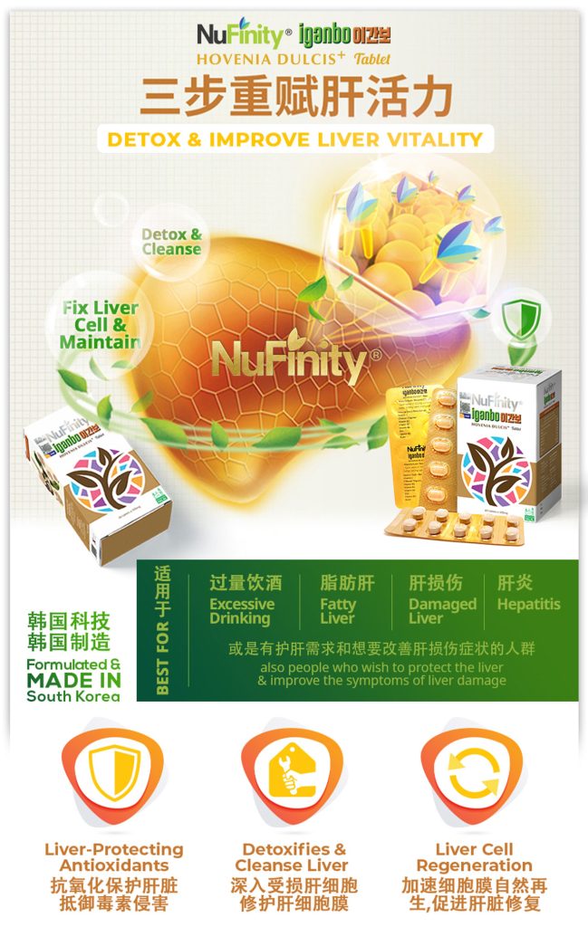NuFinity® Iganbo Hovenia Dulcis + 60 Tablet - ABE - Your Wellness Hub